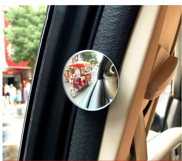 3R 257 clear reversing blind spot mirror Borderless small round mirror ...