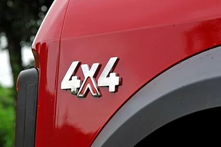 4x4 Thar Metal Finish Emblem Decal Badge – Caroxygen