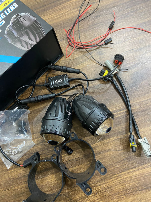 AES 2 inch Laser Fog Projector Blue Lens -60 w - caroxygen