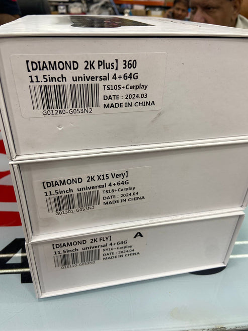 11.8inch FHD Diamond Series 2K Car Android Stereo Touch Screen 4+64 4G ...