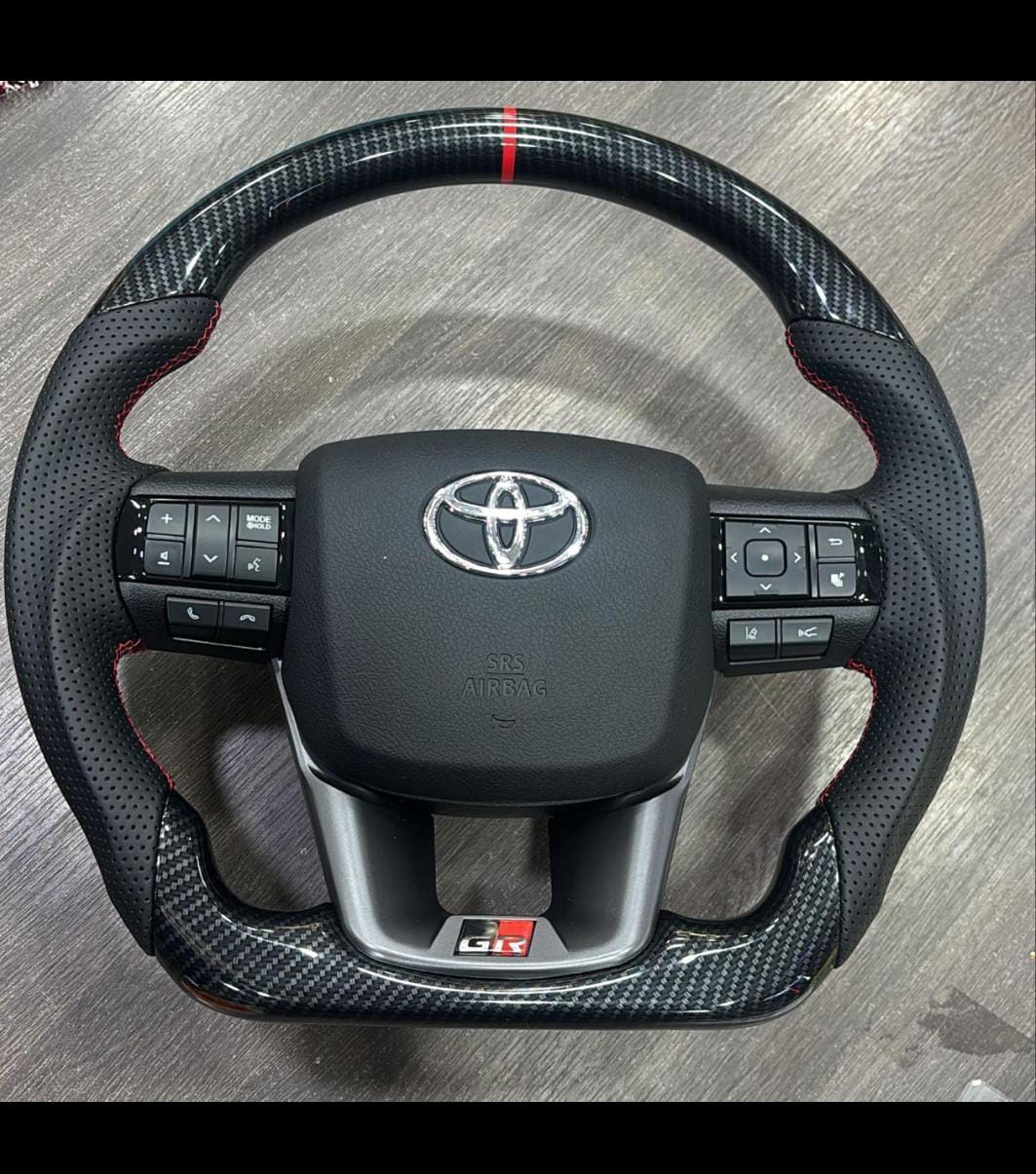 Real Carbon fiber Fortuner steering wheel – Caroxygen