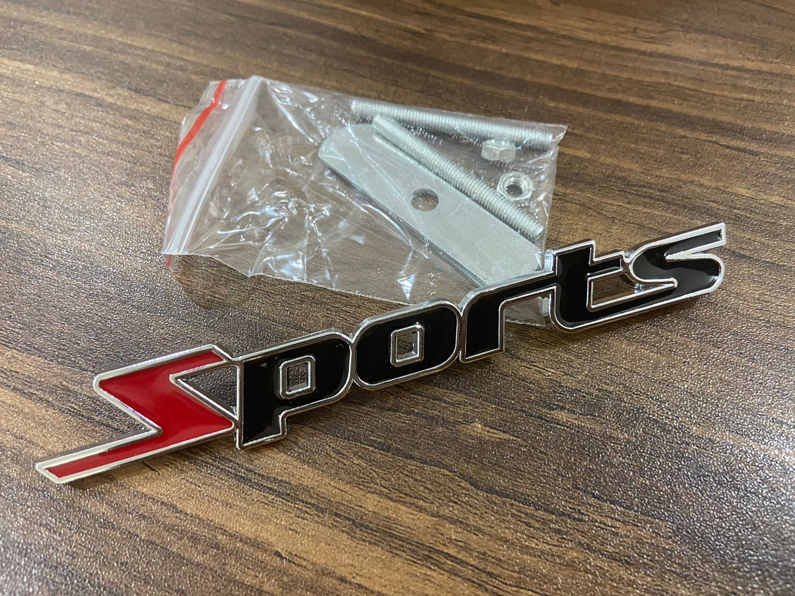 3D Sports Car Grille Badge Emblem Front Grilles Metal Sticker Decals f ...